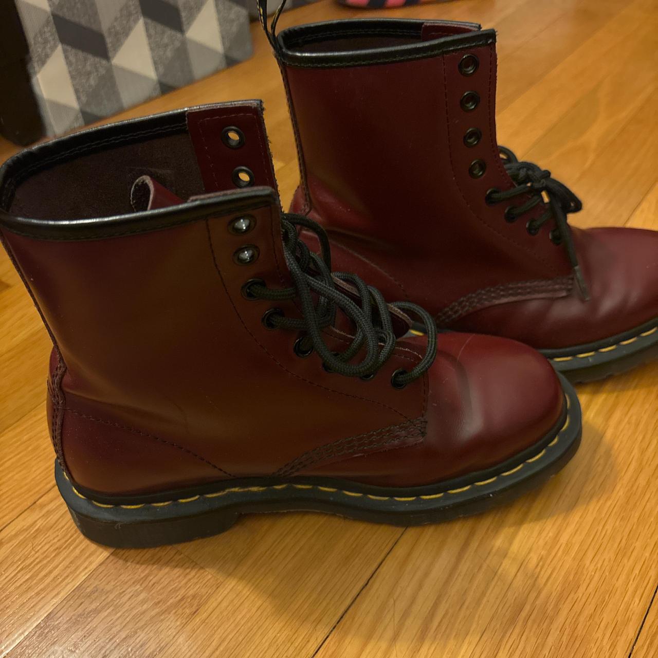 Effy stonem cherry red docs size US 7 Worn a... | Depop