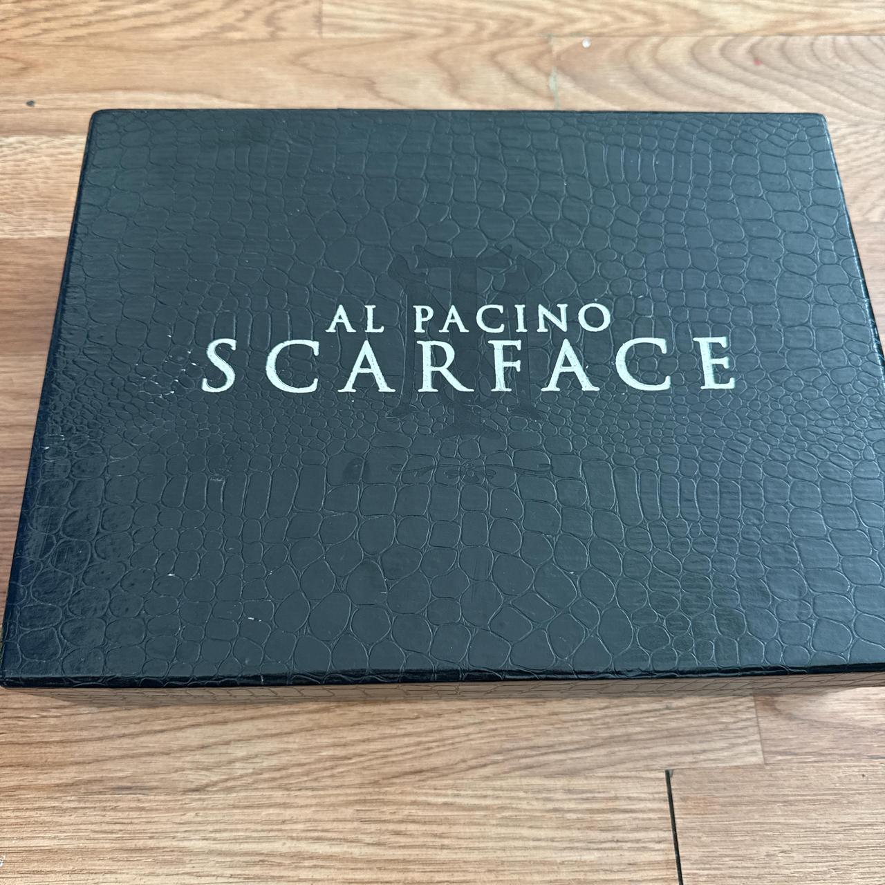 Al Pacino Scarface leather box set #Scarface | Depop