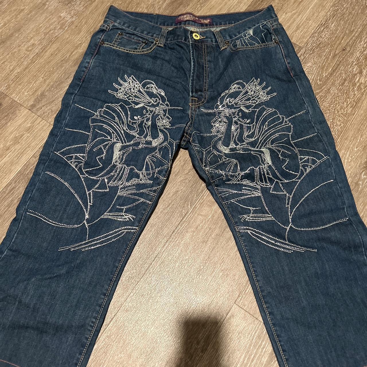 Ed Hardy Christian Audigier Japanese Design... - Depop