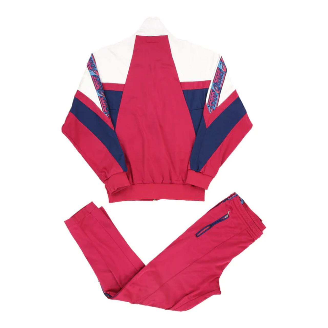 ASICS FULL TRACKSUIT - SMALL BLOCK COLOUR... - Depop