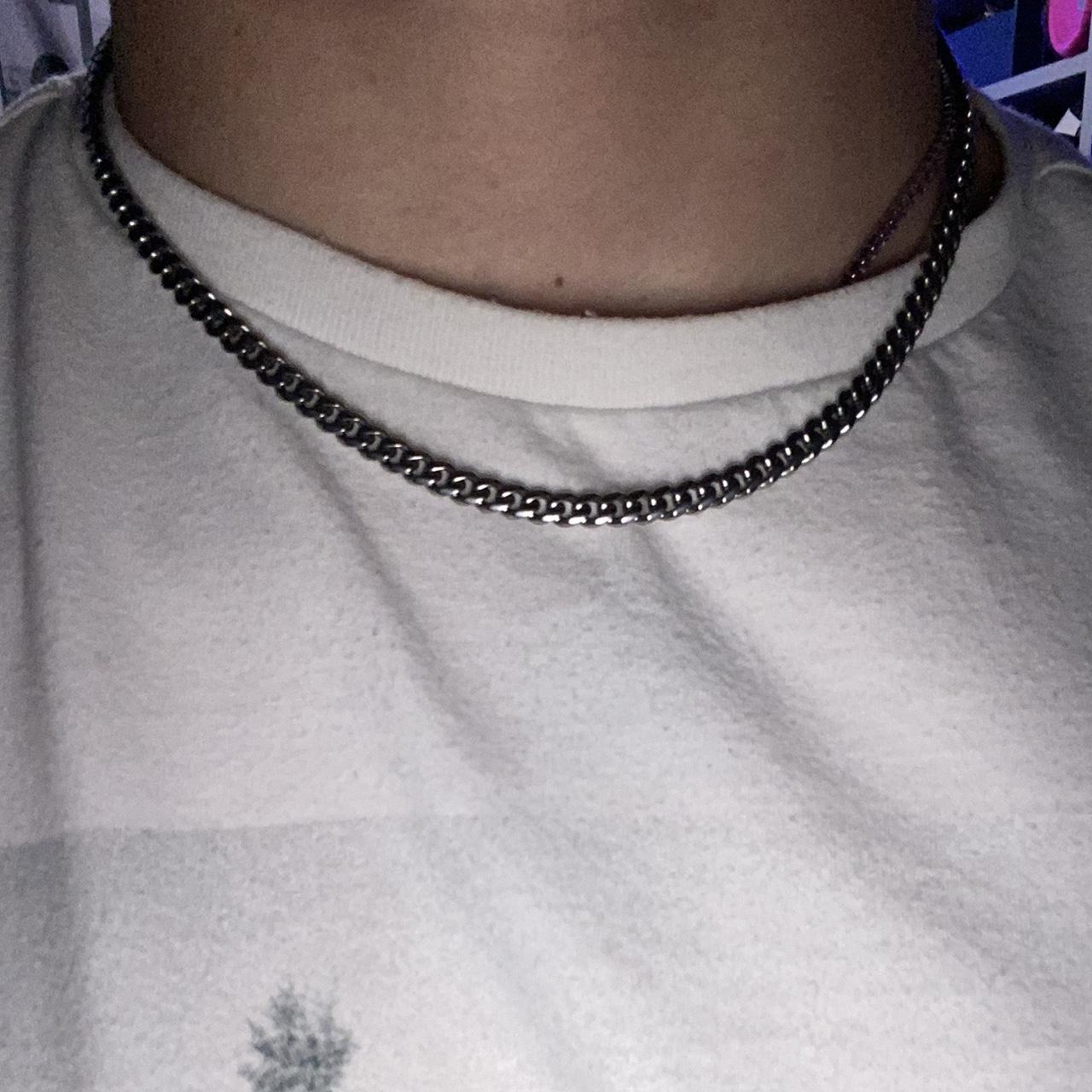 Gld 18 inch 5mm Miama Cuban chain - Depop