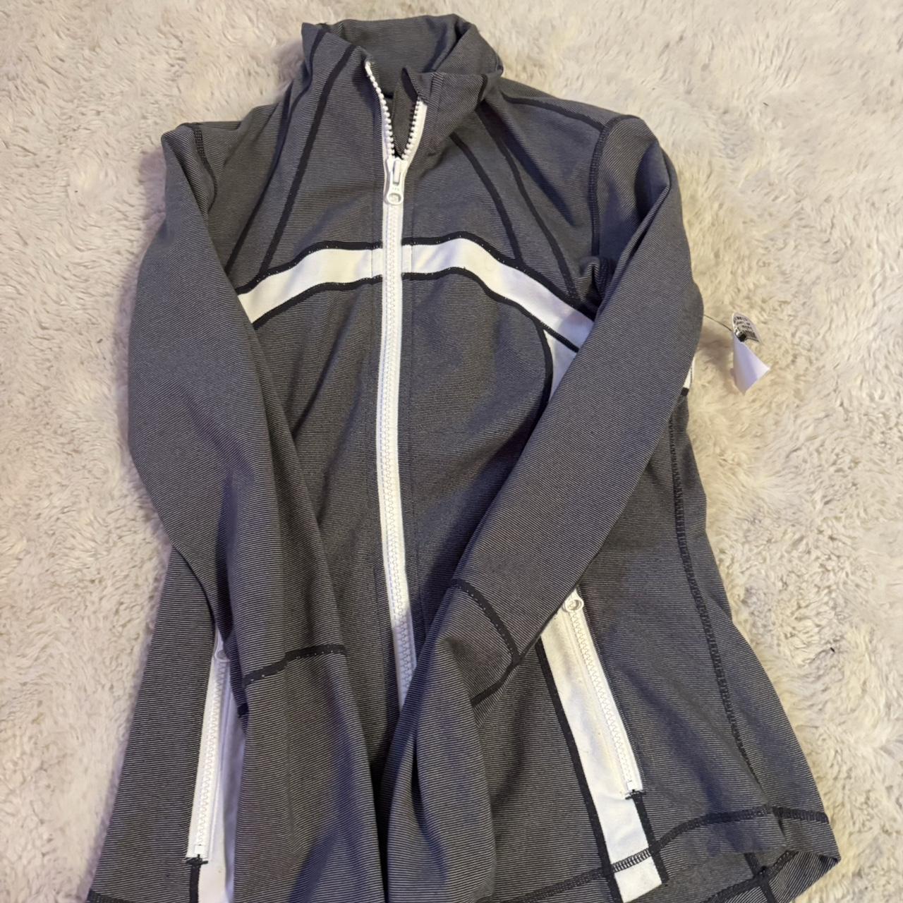 grey lululemon jacket - Depop