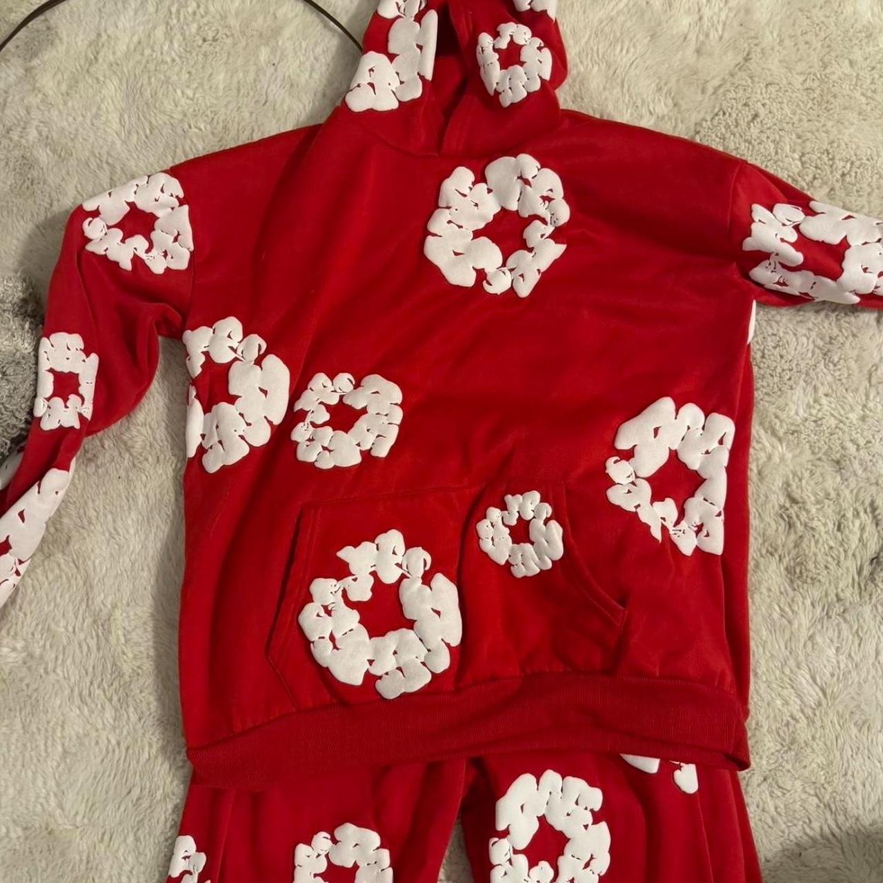 denim tears tracksuit -size men small -fits oversized - Depop