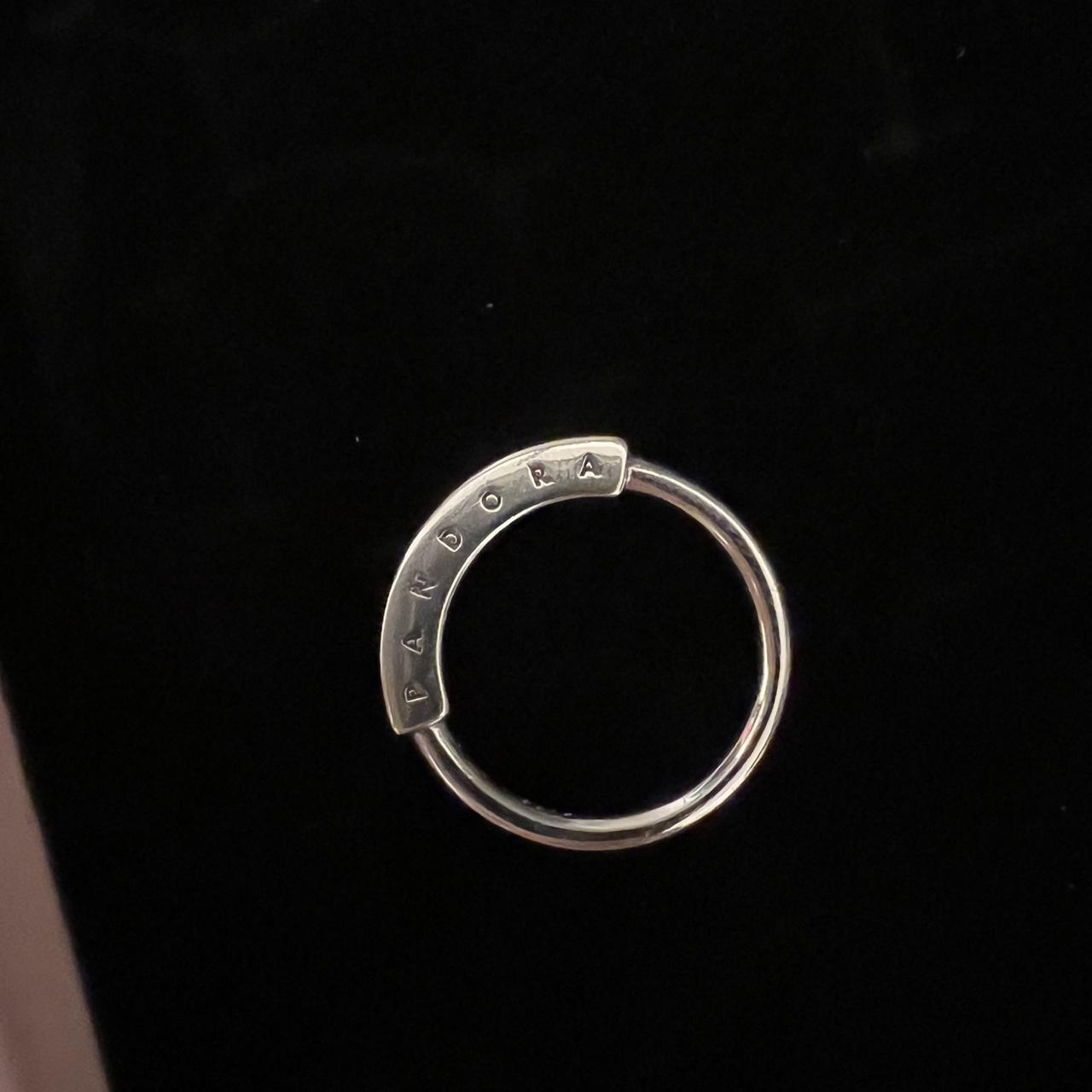 Pandora Signature I-D Pavé Ring Size 6 Brand new... - Depop