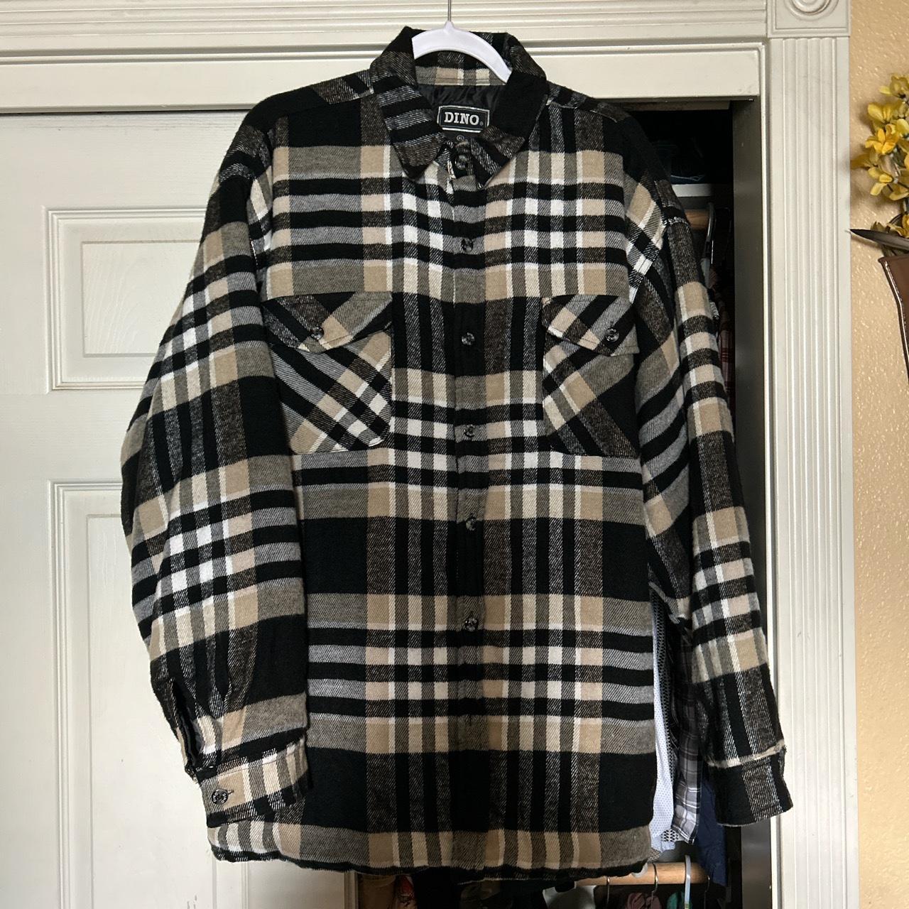 XL, Plaid cholo style, lined jacket. - Depop