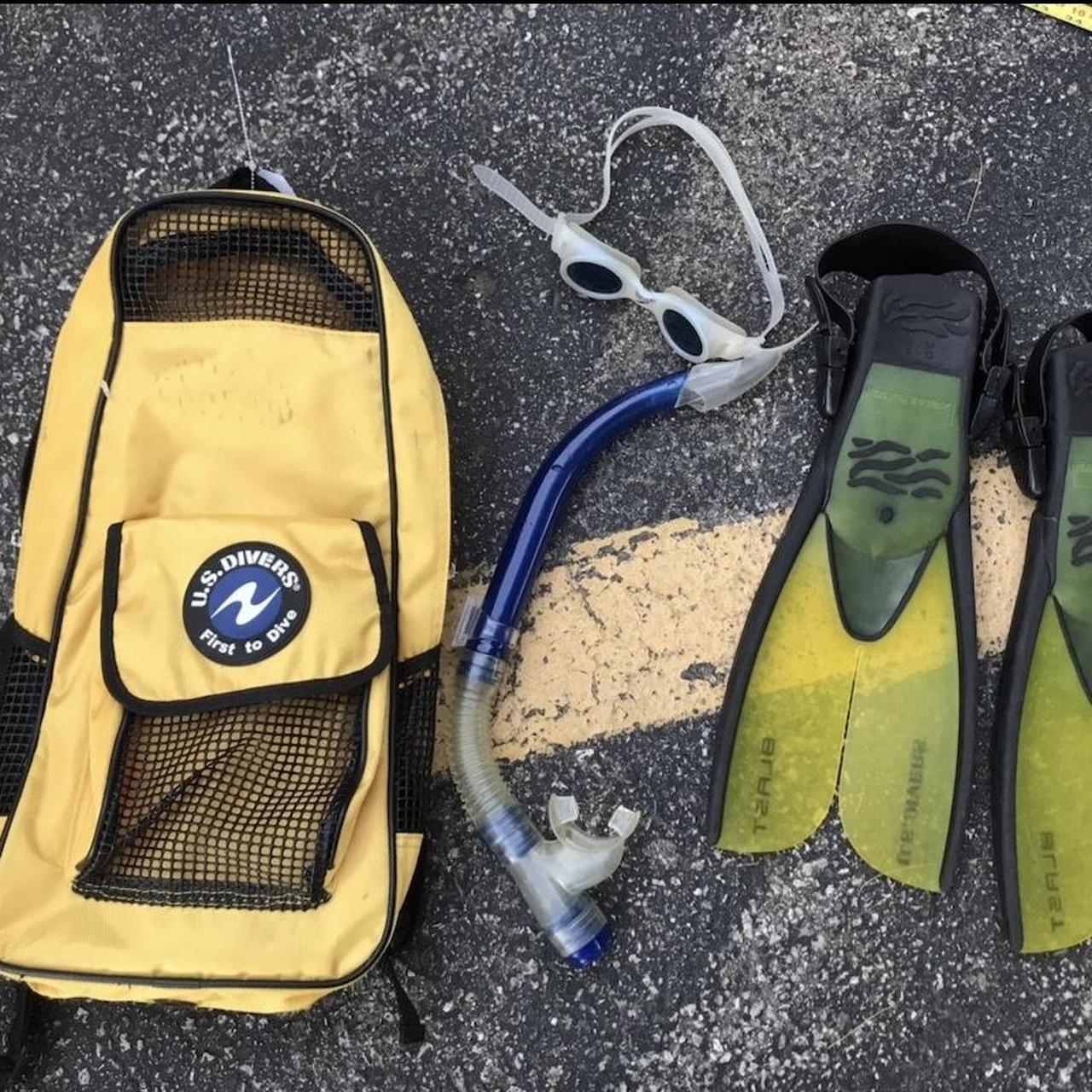 80s Vintage Official U.S. Divers Scuba Gear: Diving... - Depop