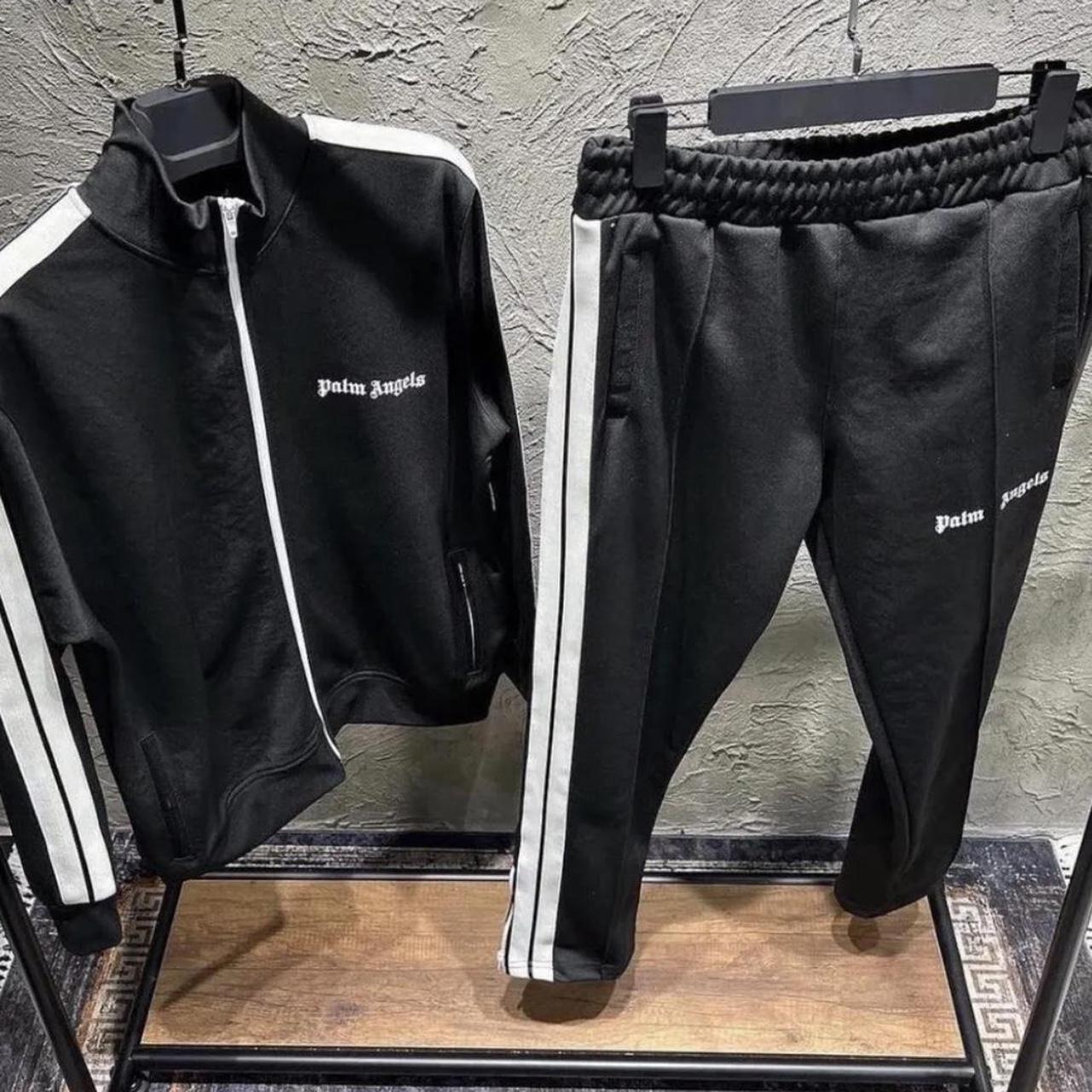 black palm angels tracksuit - Depop