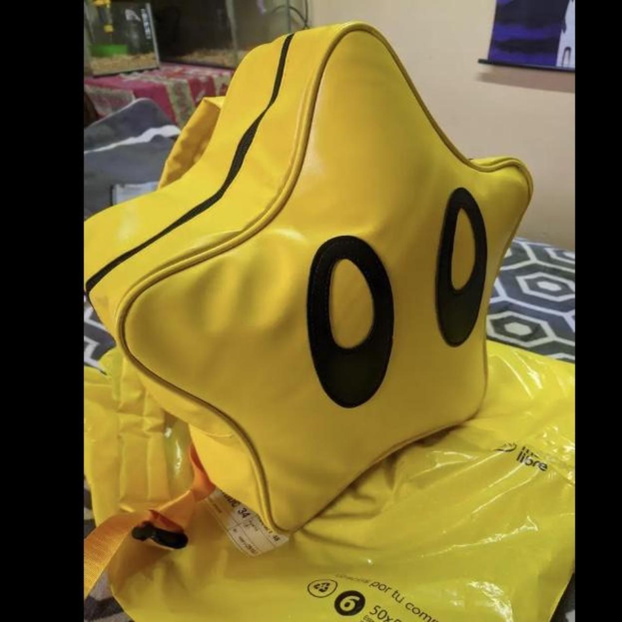 Y2k Mario lookin ahh star bag Y2K Star Shaped... - Depop