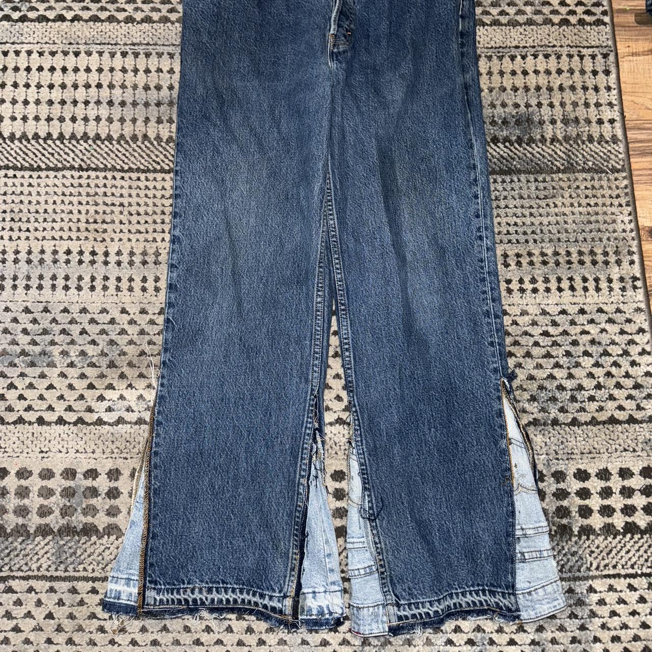 Custom made flared jeans - Depop