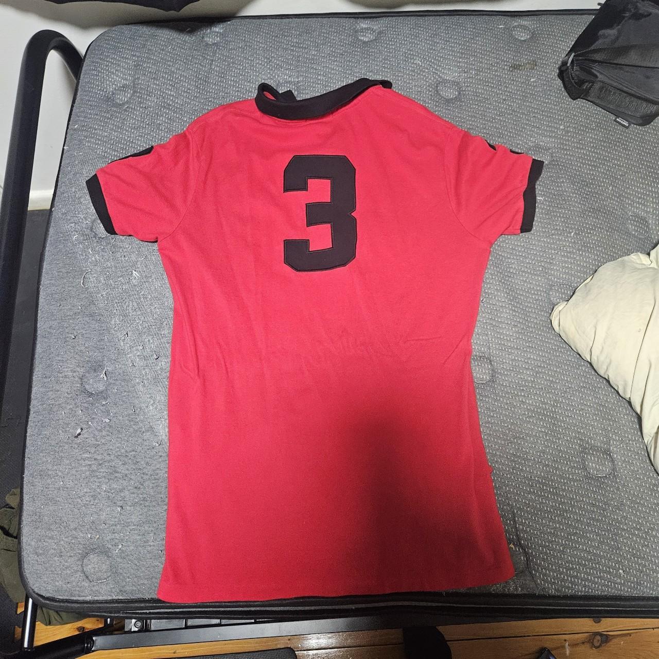 Red/Black CHICAGO RALPH LAUREN POLO #chiefkeef... - Depop