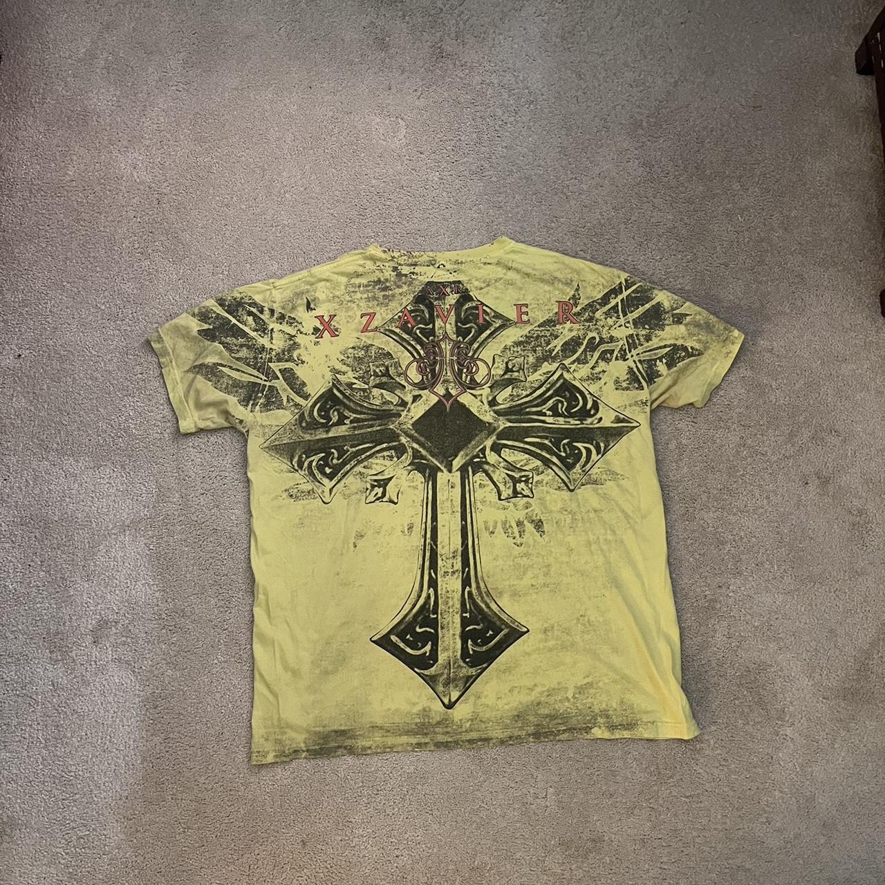 Xzavier tee Size Xl skull cross... - Depop