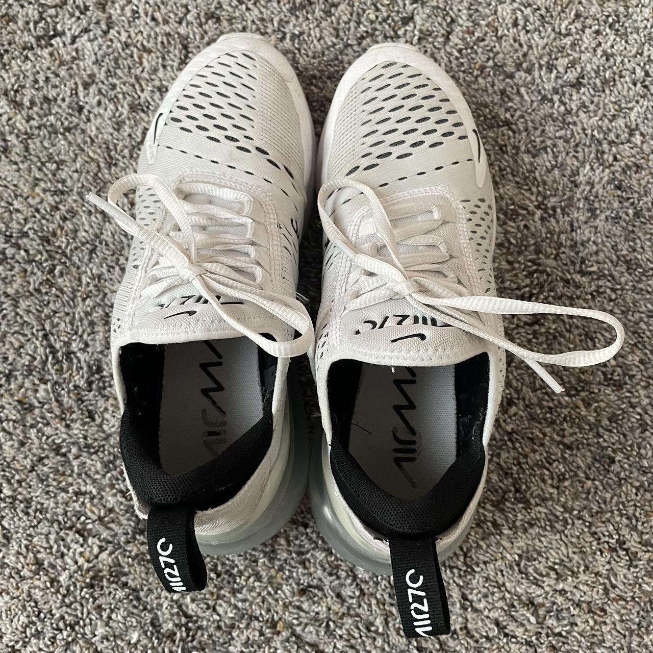 Nike Air max 270s color - white worn but in good... - Depop