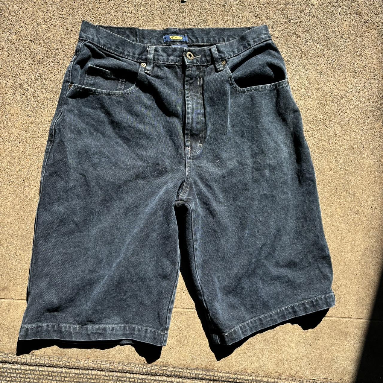 Vintage 90’s Baggy utility jorts. 32 waist | Depop
