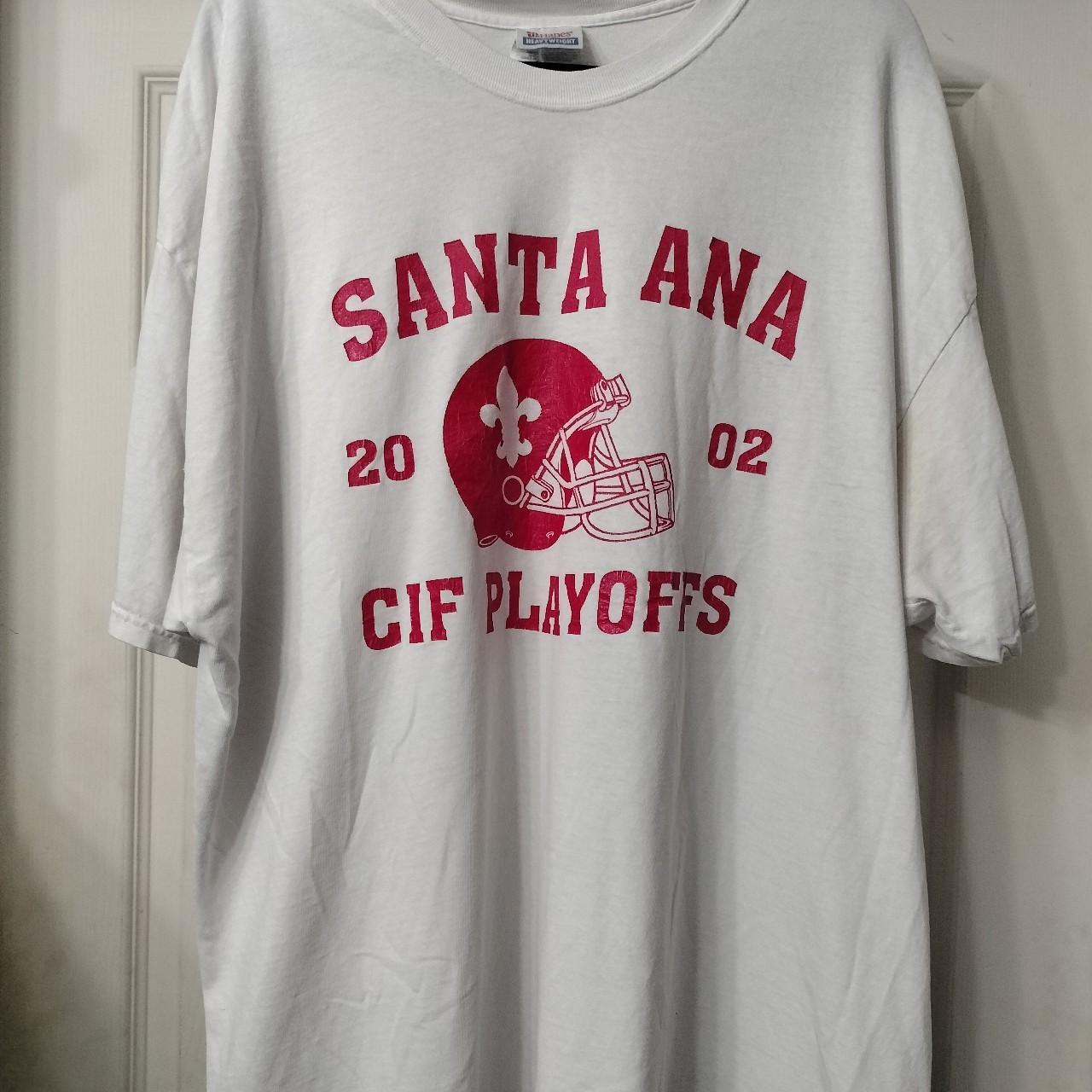 Vintage Y2K Santa Ana HS 2002 CIF Playoffs Pit... - Depop