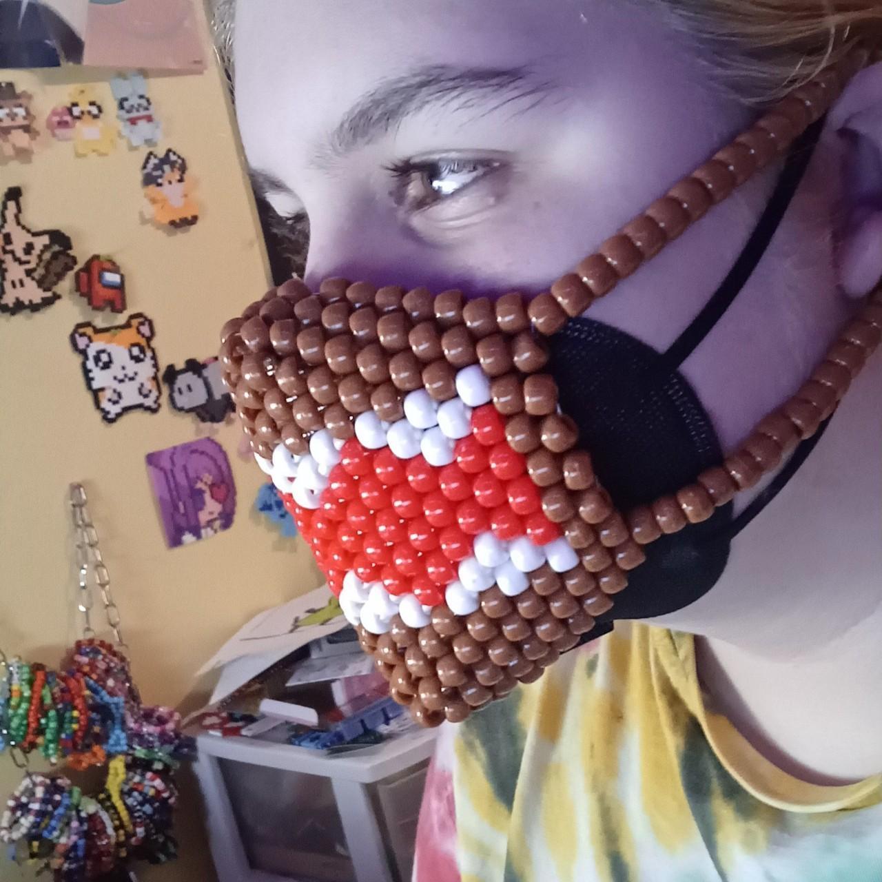 Domo Kandi mask #Kandi #domo #scene #emo #scenecore - Depop