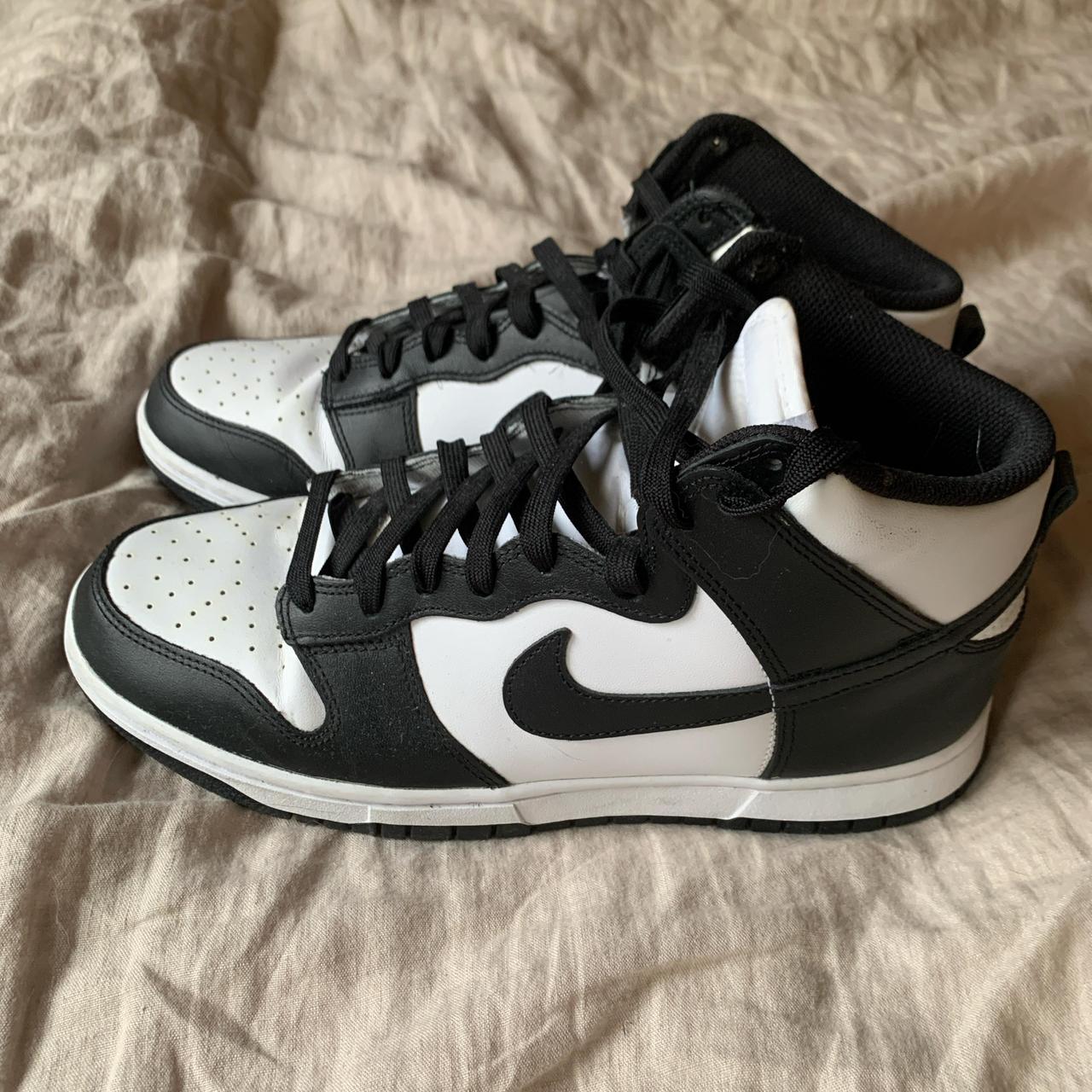 Nike Panda Dunks Mid Top - Depop