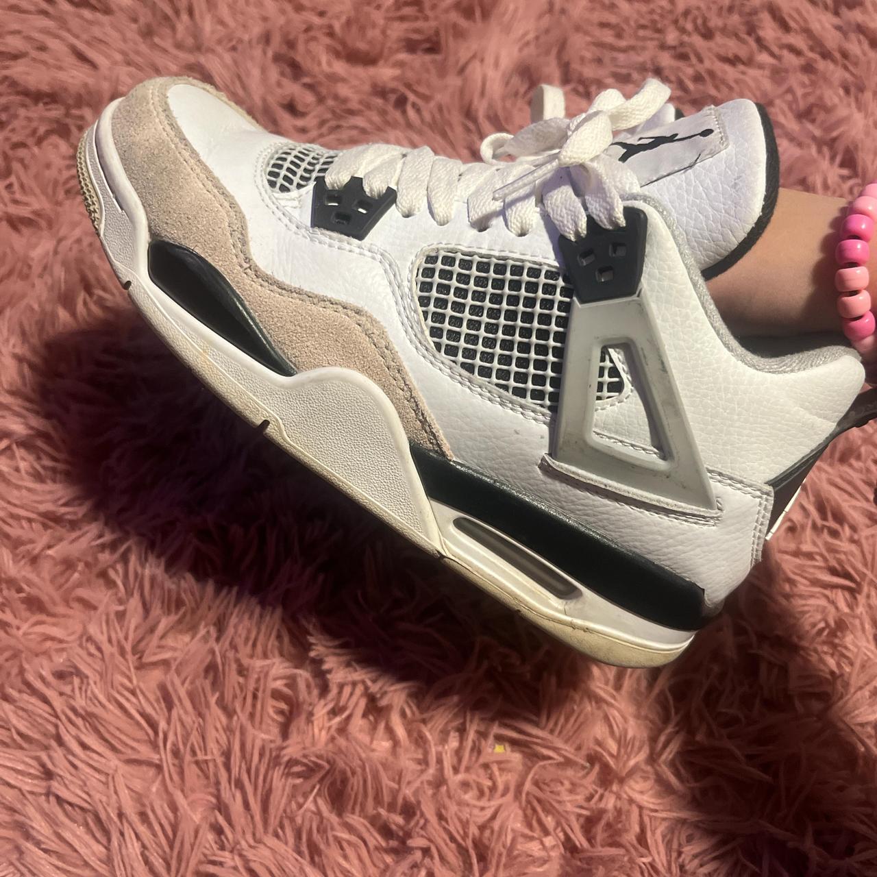 (Reps😣) Military black Jordan 4’s - Depop