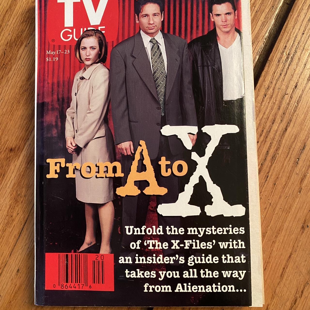 X-Files TV Guide “From A to X” May 17-23, 1997 - Depop