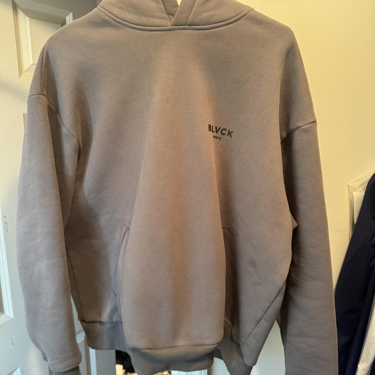 Blvck hoodie Size M Super good condition - Depop