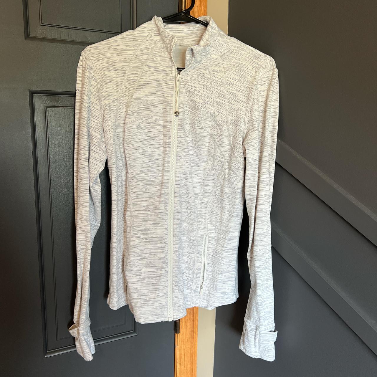 Lululemon align jacket Small pink stains on the back... - Depop