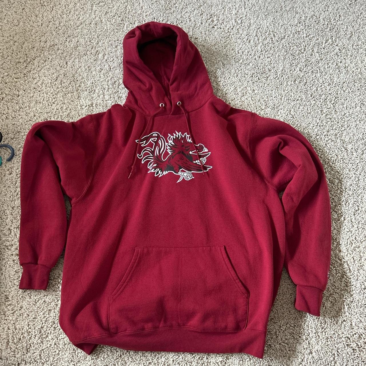 South Carolina Gamecocks red hoodie - Depop