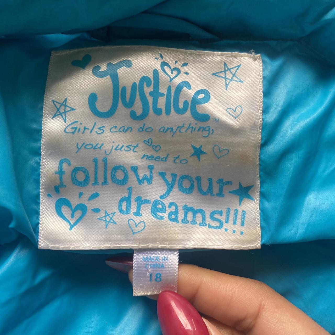 •beautiful blue justice coat • a winter essential... - Depop