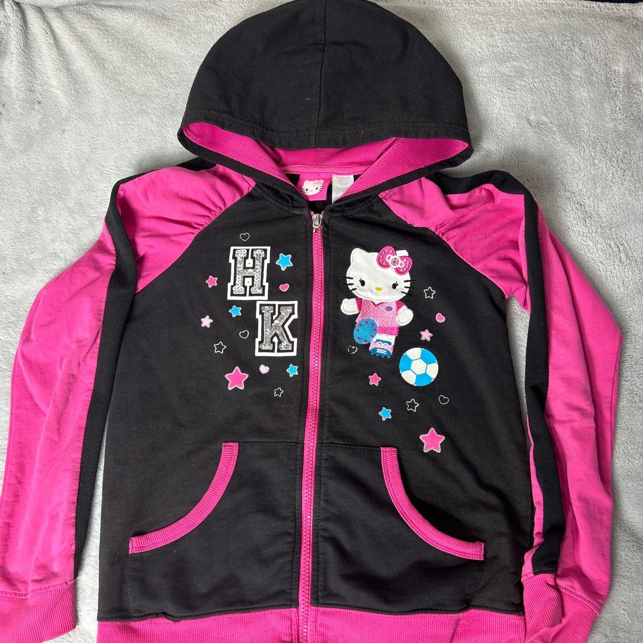 🎀Hello kitty zip up jacket 🎀 size s #Hellokitty #y2k - Depop