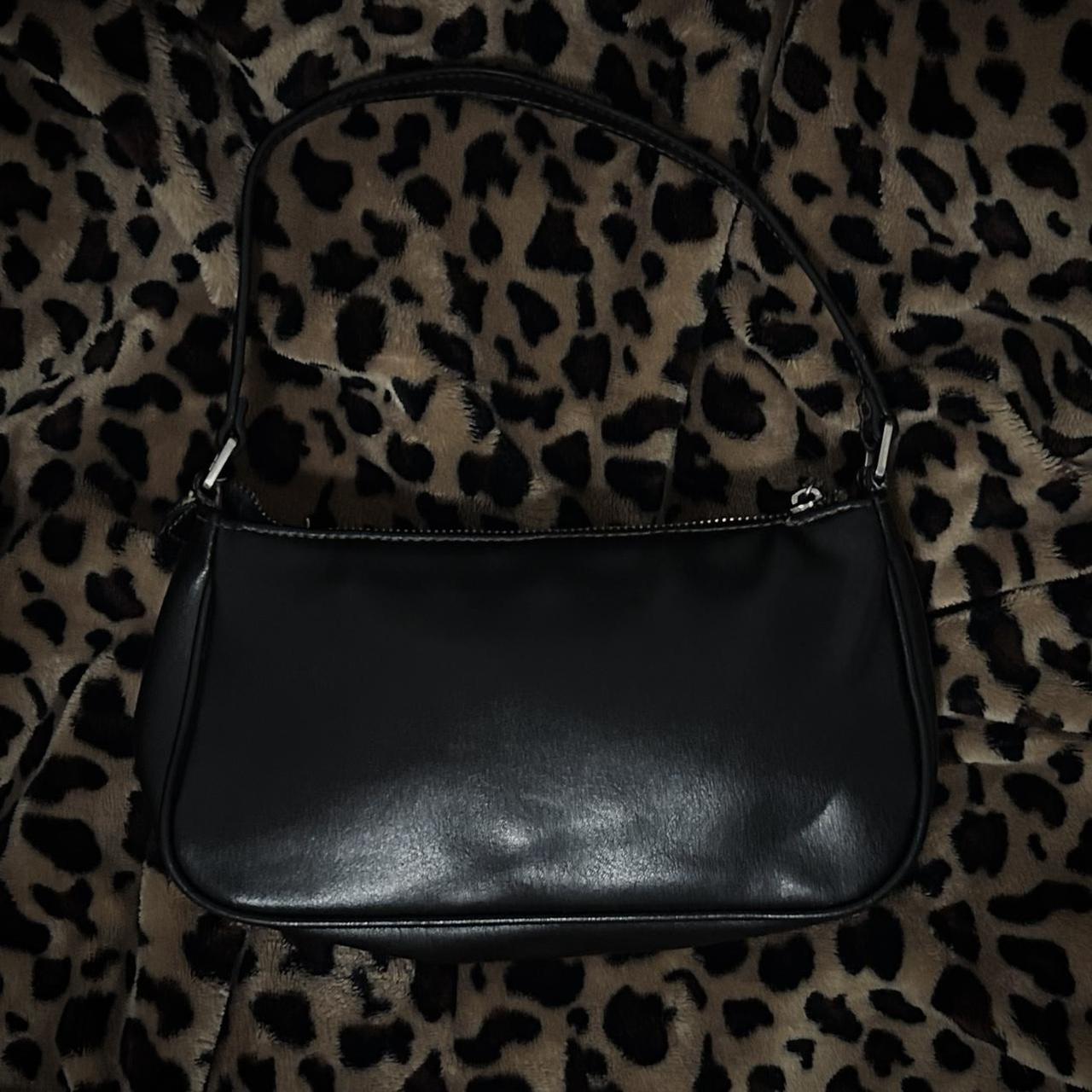 connections black purse **not real leather** ... - Depop