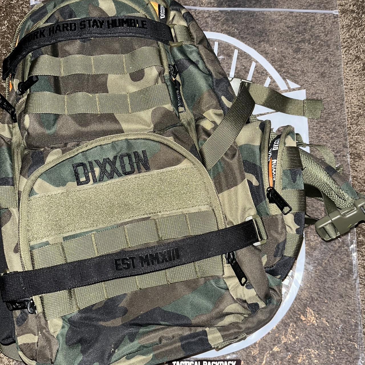 Dixxon Camo tactical backpack. Comes with original... - Depop