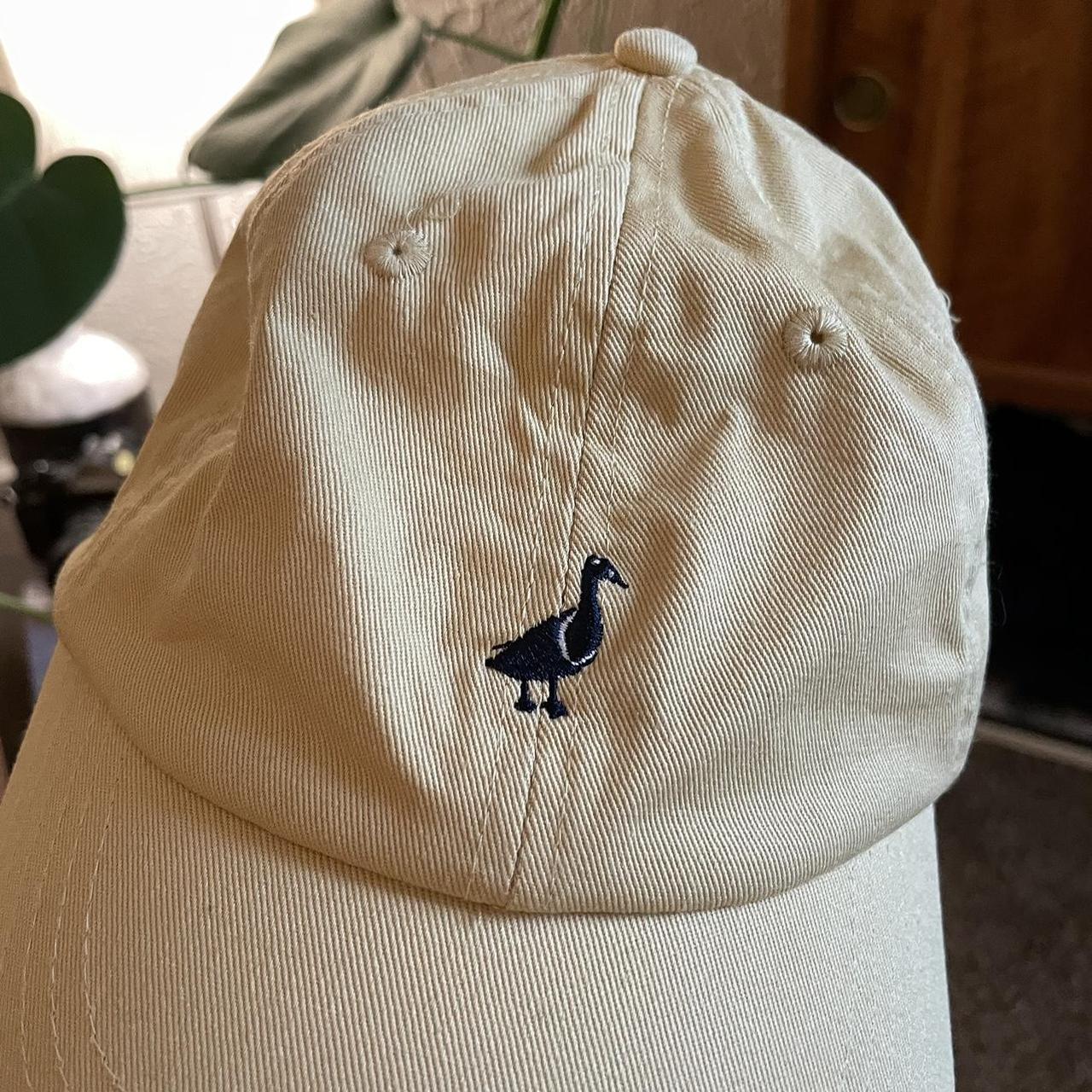 Super cute pastel yellow ball cap with an... - Depop
