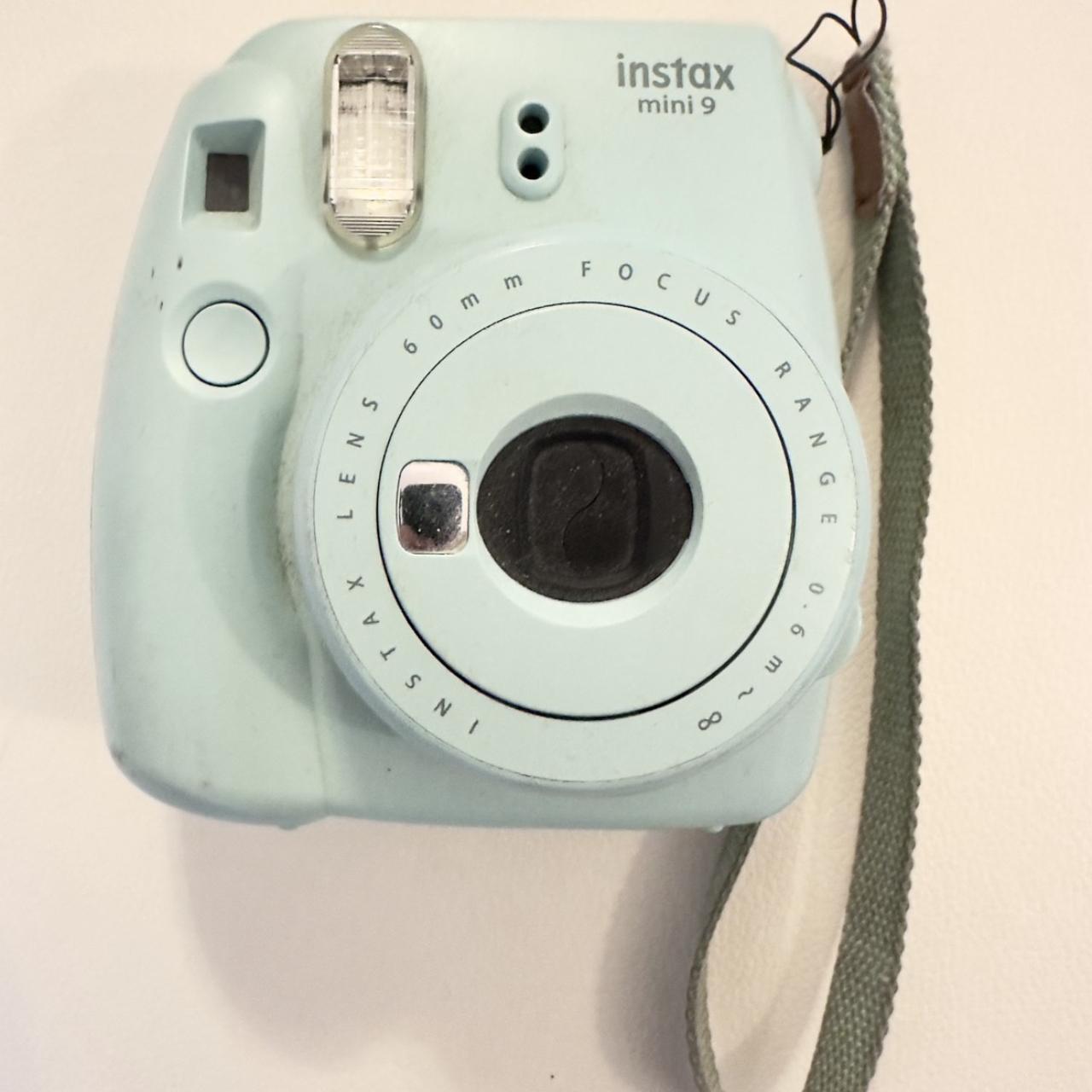 Instax - Mini 9 Camera (Ice Blue) Used / Pre-owned... - Depop