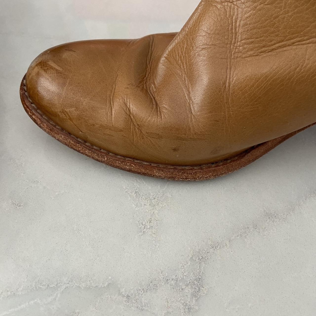 FRYE Tabitha Harness short boot. Some markings on... - Depop