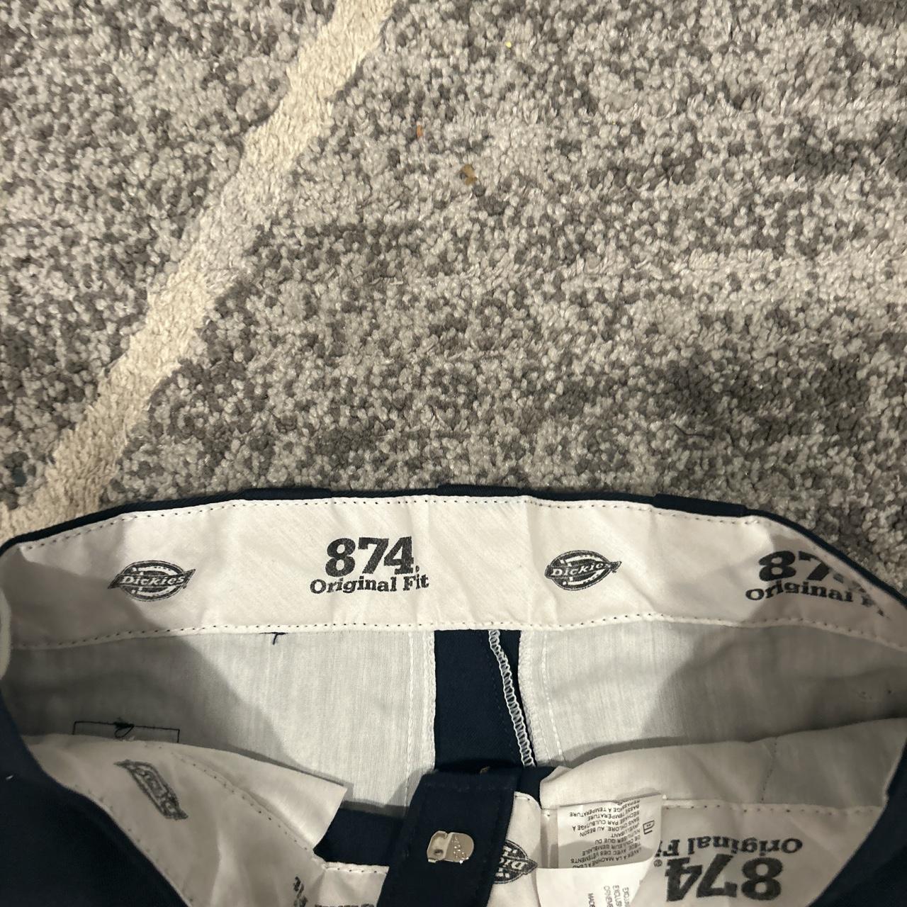 874 Original Fit Dickies Pants Blue Size 28x30 Send Depop