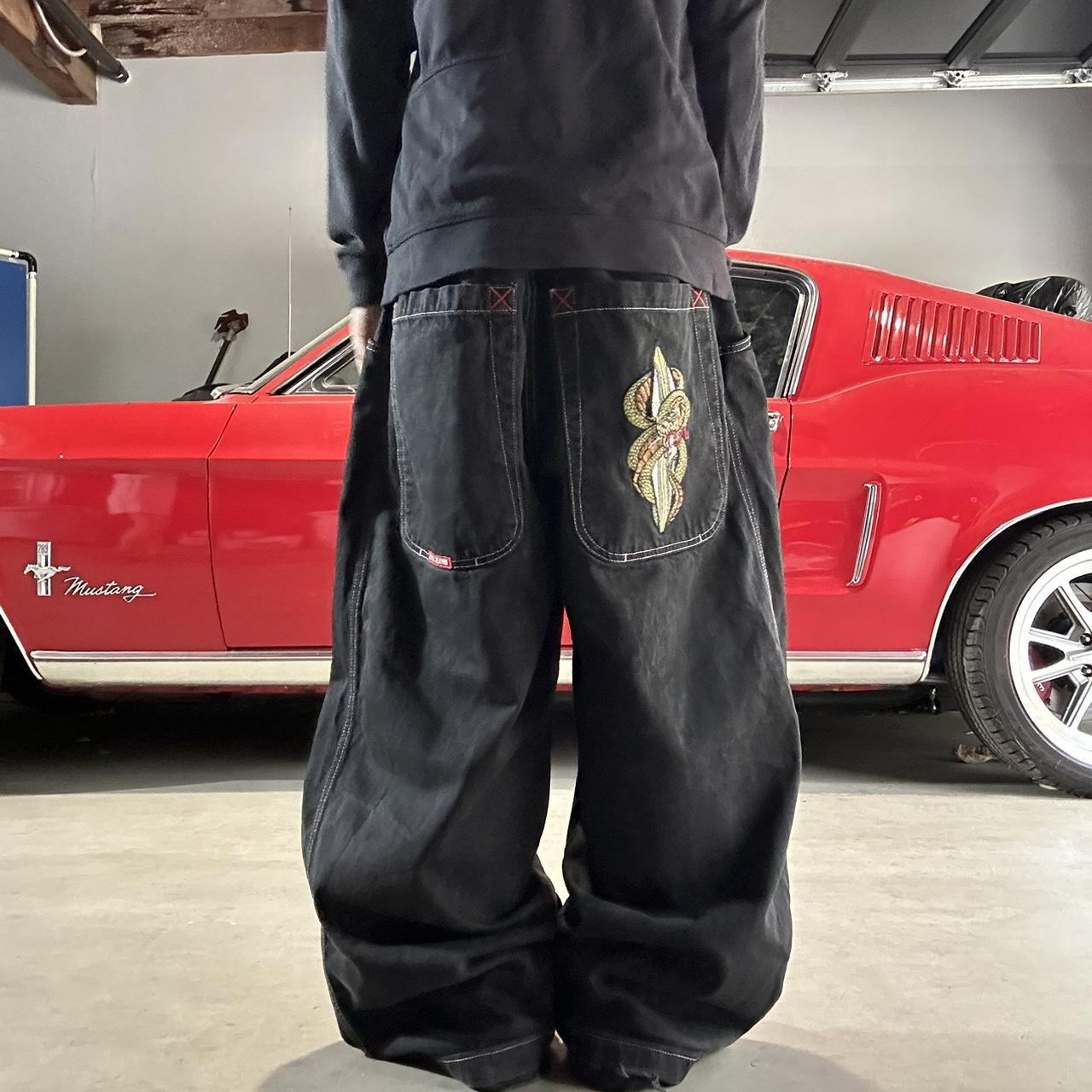 Vintage Jnco Snake Surfboard Jeans Size 38x30 Rlly... - Depop