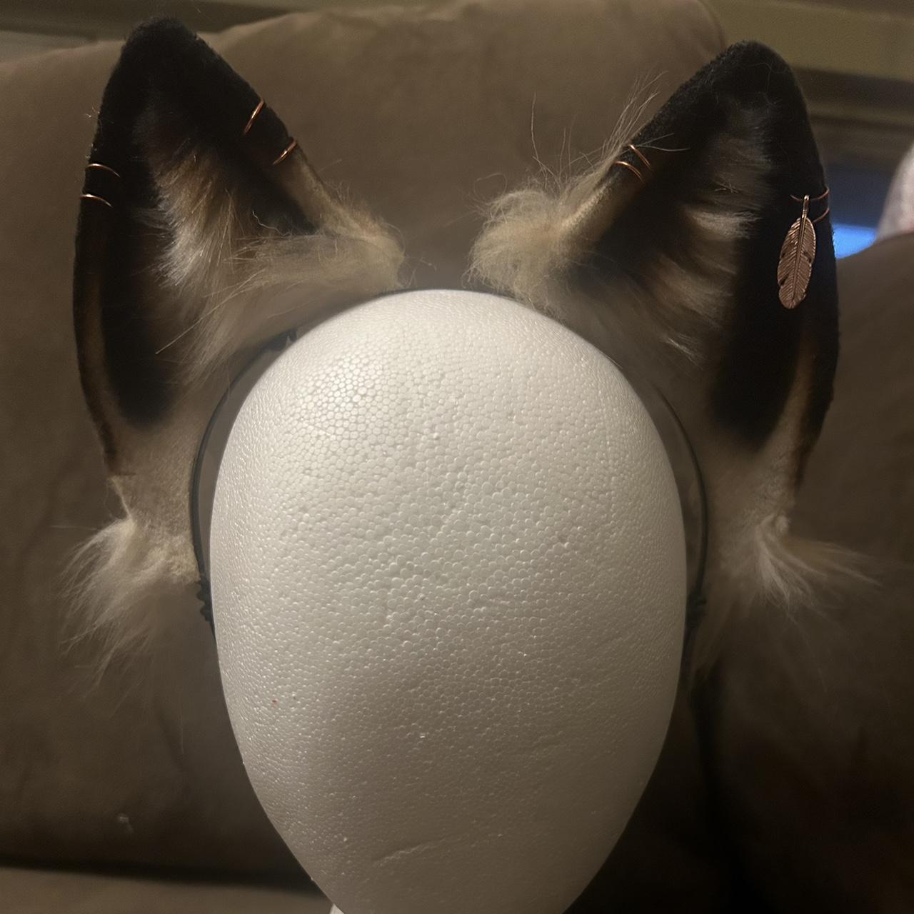 Little Luxies Toasted Foxo Ears. Cosplay lightly... - Depop