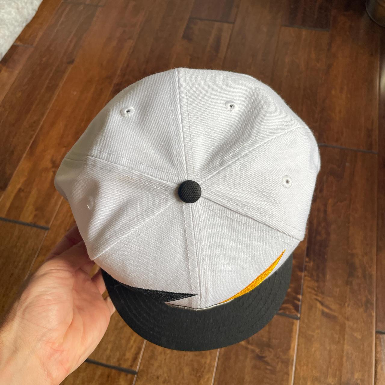 Retro Pittsburgh Steelers Shark Tooth Snapback... | Depop