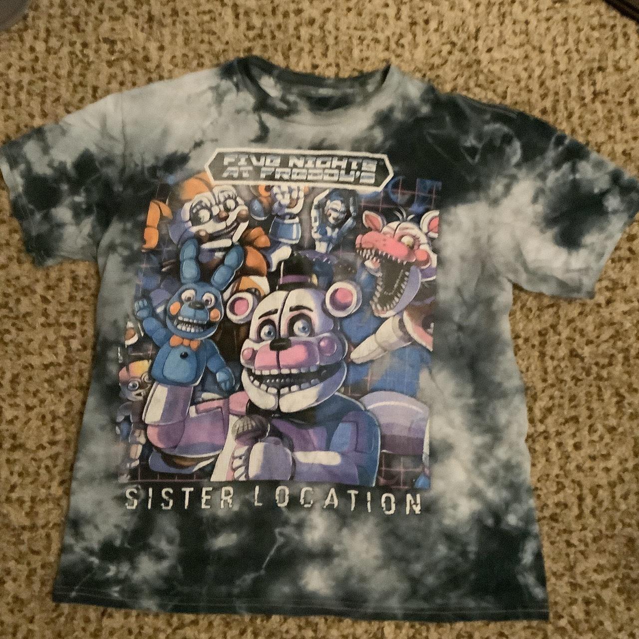 FNAF five nights at Freddy’s sister location M tee - Depop