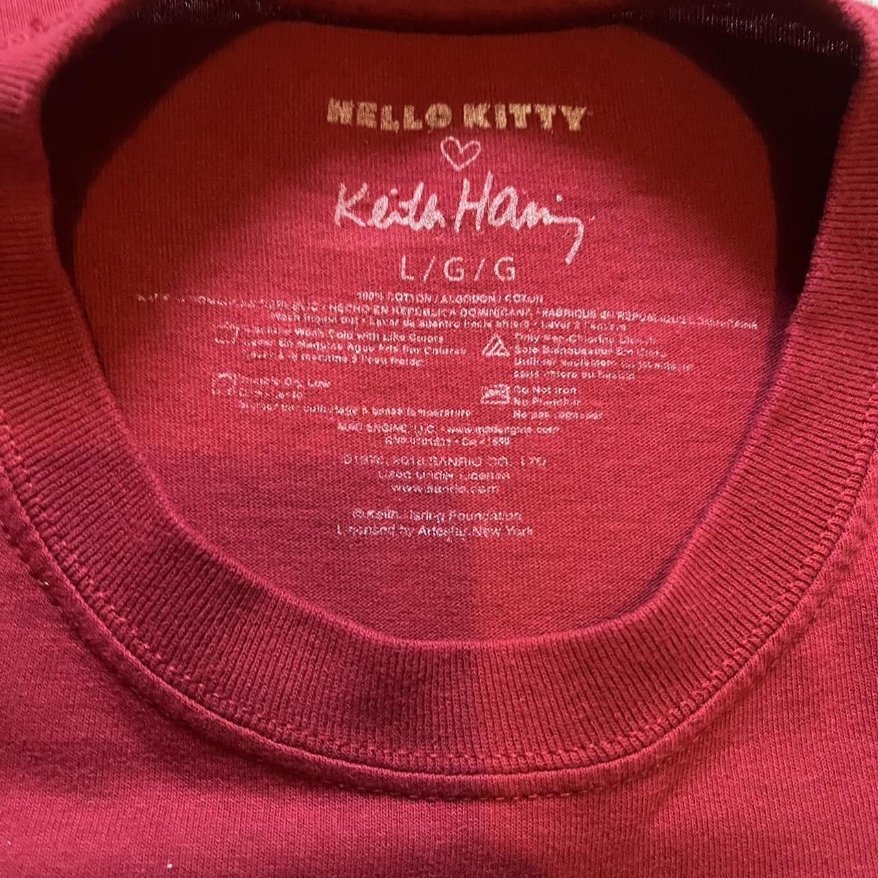 Hello Kitty x Keith Haring Graphic... - Depop