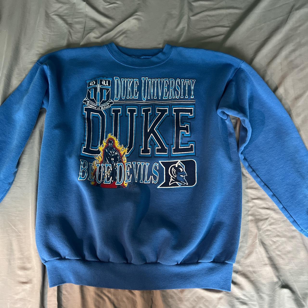 Vintage duke university sweatshirt missing tag but... - Depop