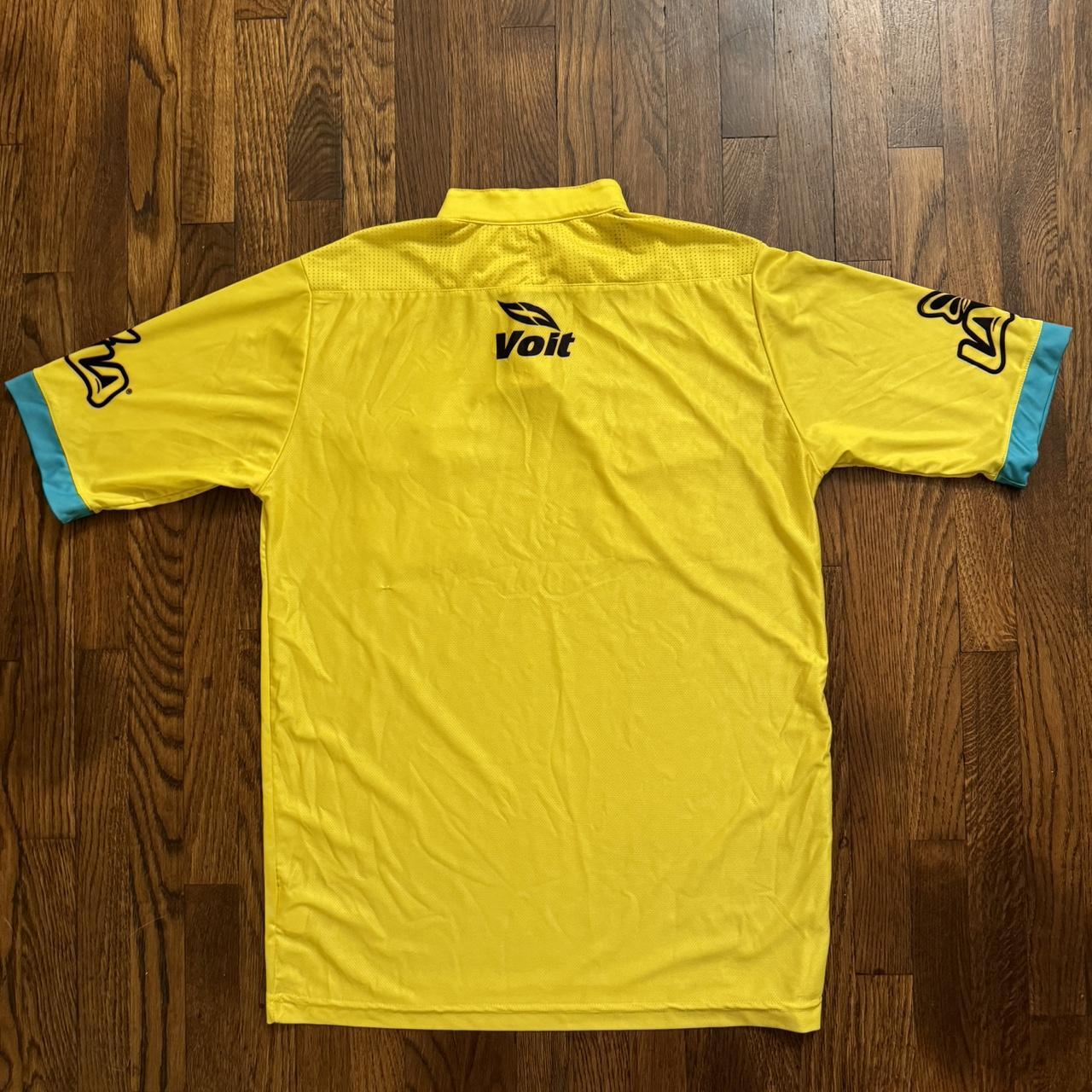 Voit Mexico Yellow Soccer Jersey Size Large - Depop