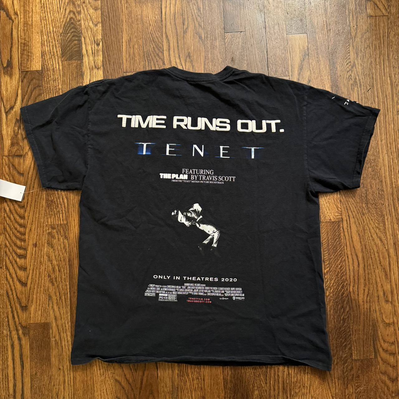 Travis scott tenet shirt size large - Depop