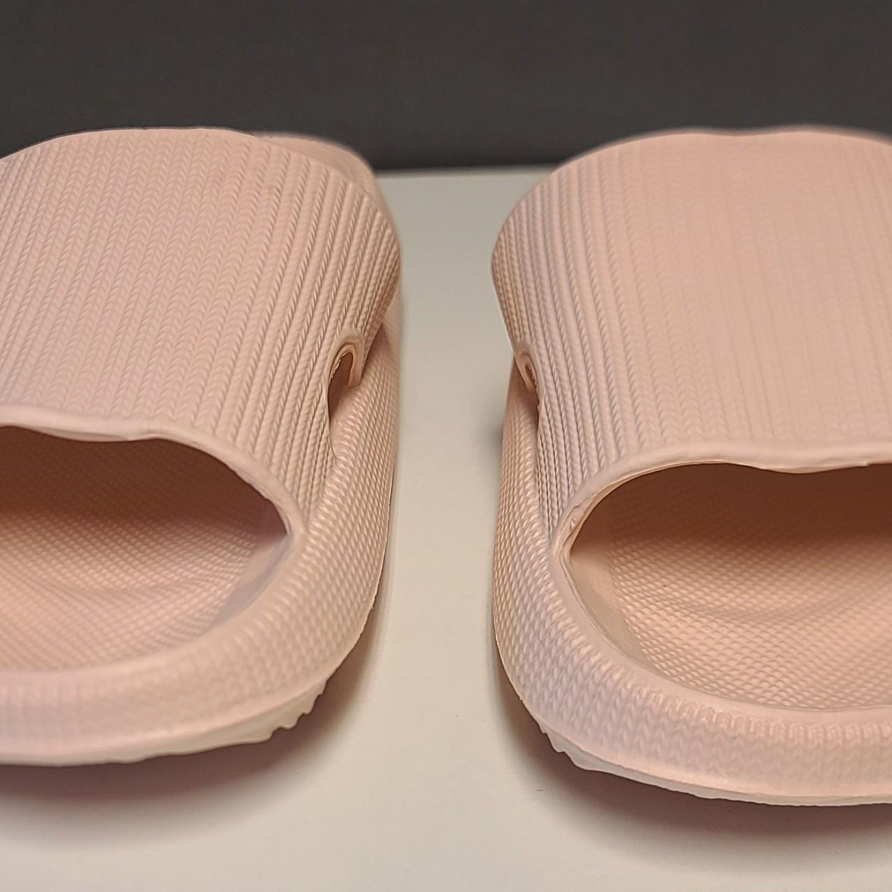 Pink Cloud Foam Slides - Depop
