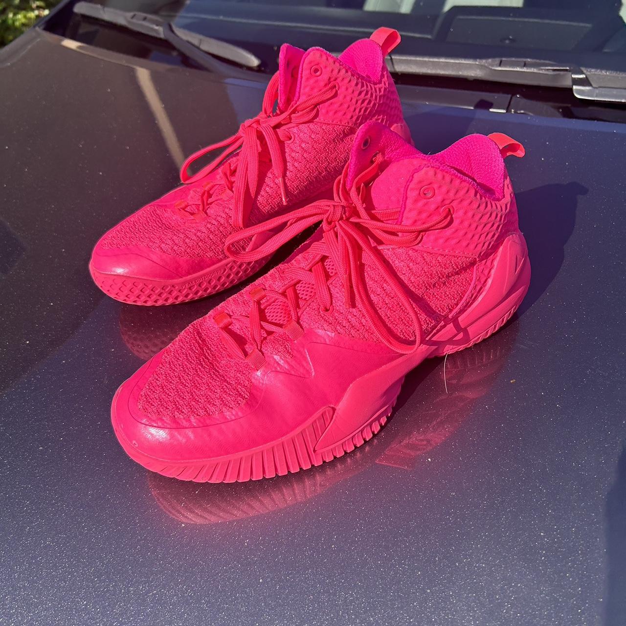 Pink Basketball Shoes - Depop