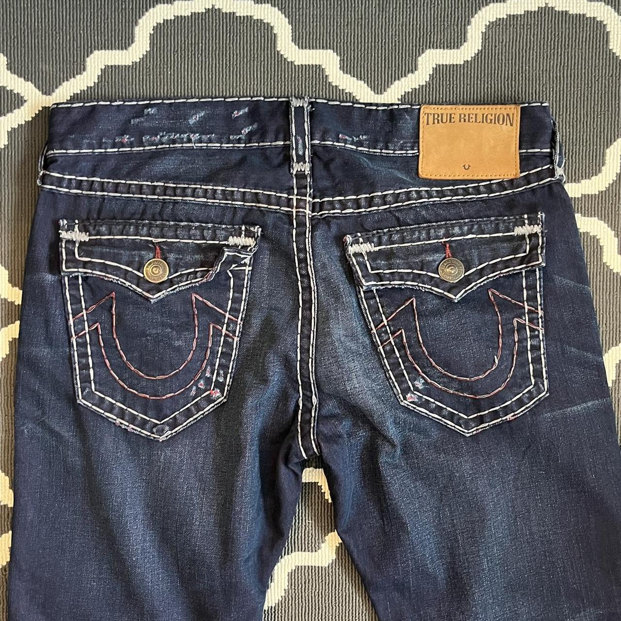 True Religion RICKY Relaxed Straight Jeans Men's... - Depop