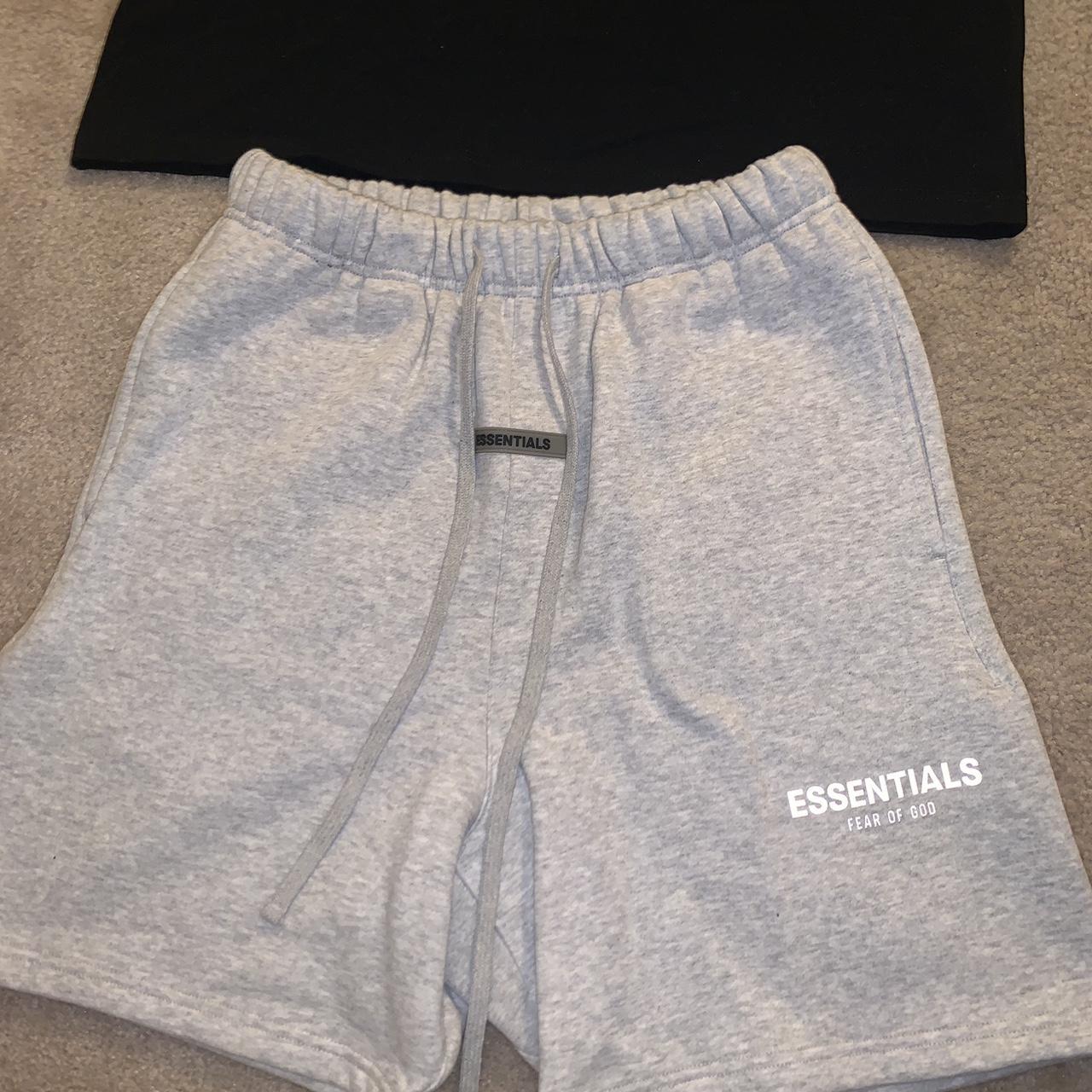 Essentials Shorts - Only selling shorts. Shirt is on... - Depop