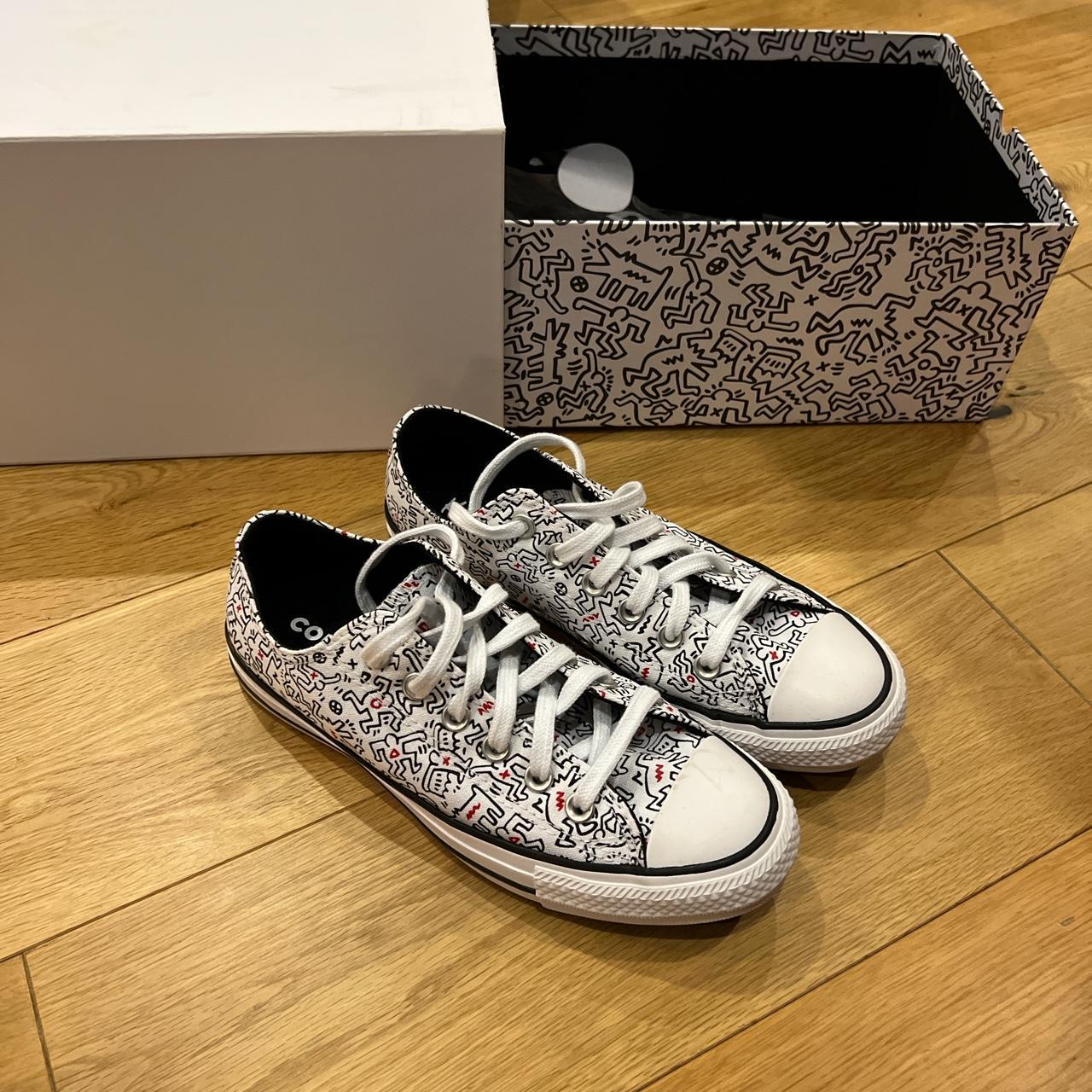 Converse x Keith Haring - limited edition collab -... - Depop