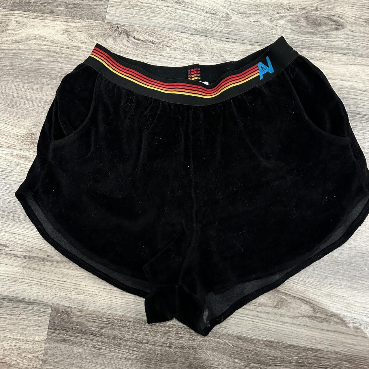 AVIATOR NATION SHORTS, size large, velour feel and... | Depop