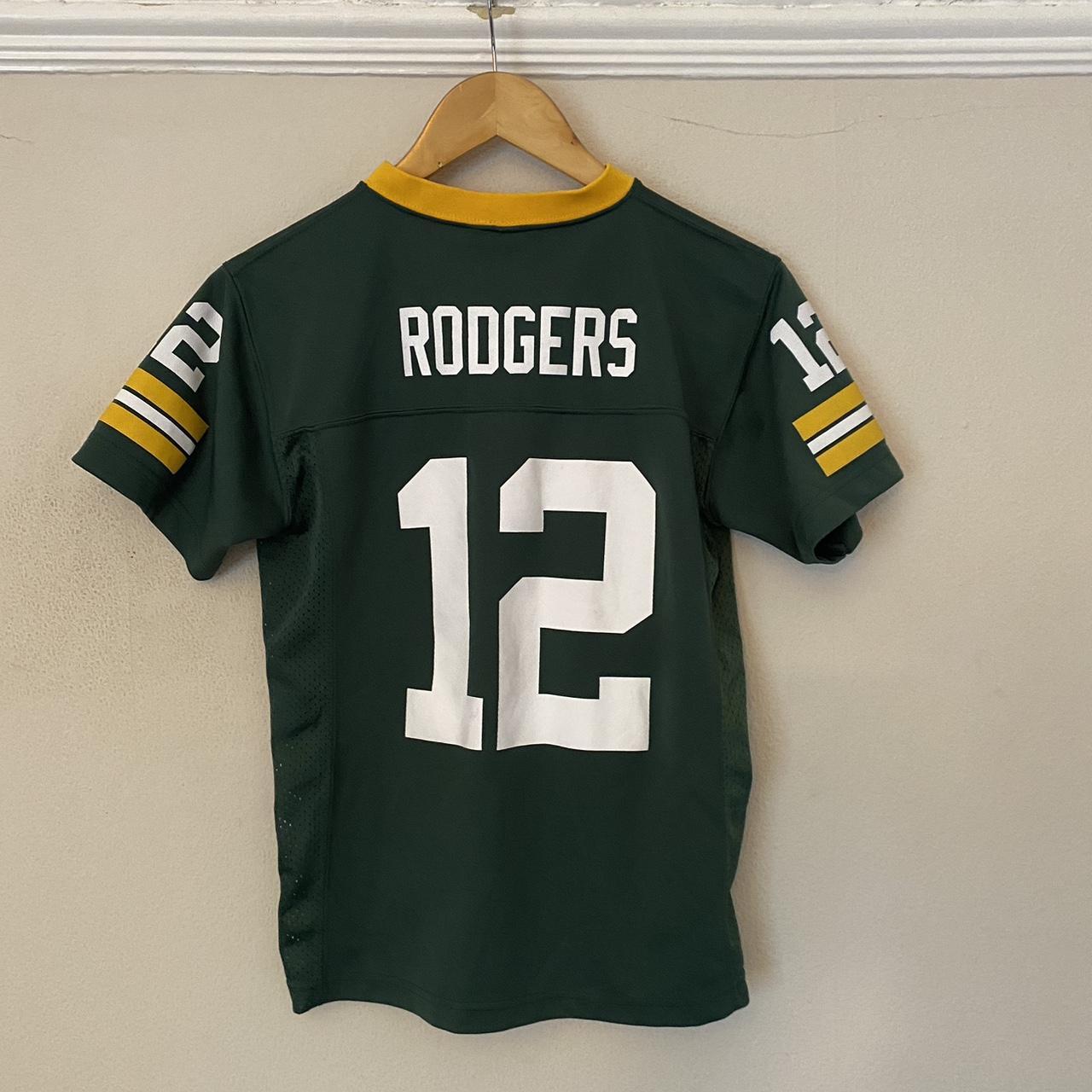NFL Green Bay Packers Jersey #12 Rodger’s Youth NFL... - Depop