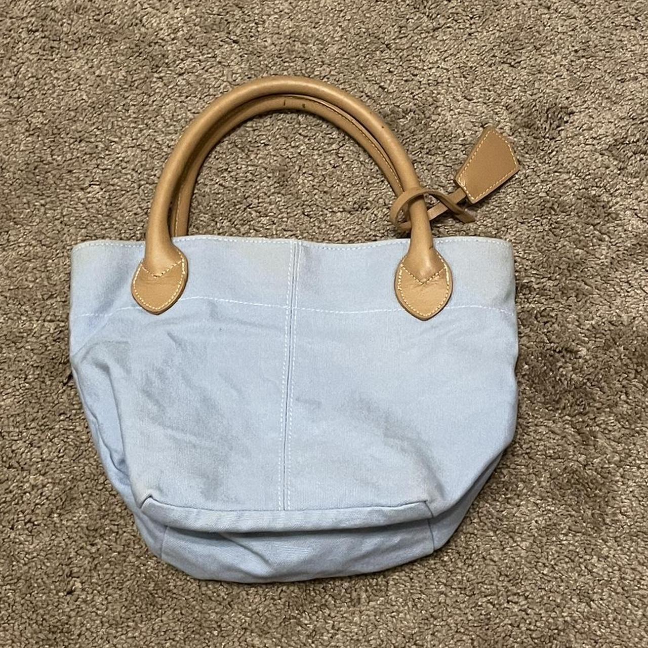 small blue bag - Depop