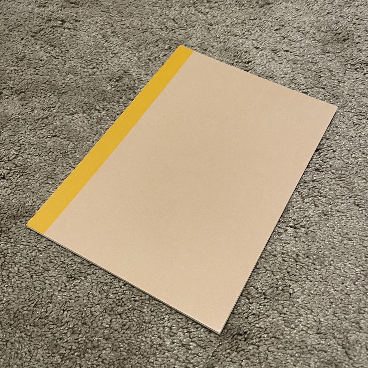 muji like notebooks with colors shown above - Depop